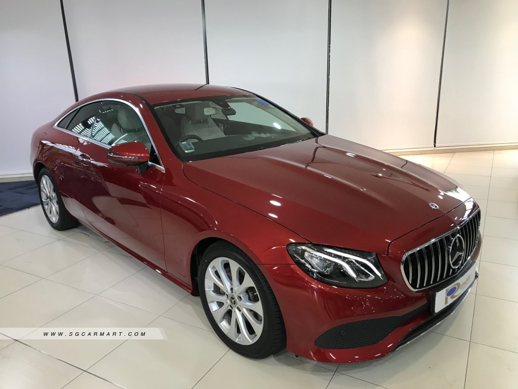 2018 Mercedes-Benz E-Class E200 Coupe Photos & Pictures Singapore ...