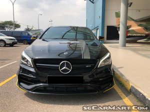 Mercedes-Benz CLA-Class CLA45 AMG 4MATIC Yellow Night Edition Details ...