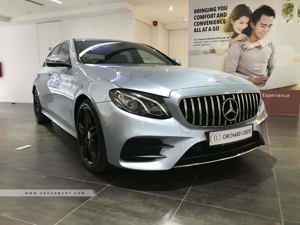 2016 Mercedes-Benz E-Class E200 AMG Line Photos & Pictures Singapore ...