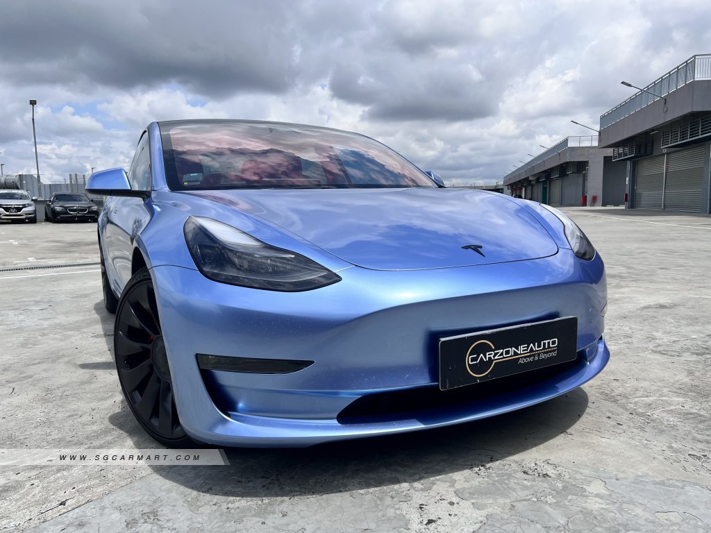 Used 2021 Tesla Model 3 Electric Performance AWD for Sale Expired Sgcarmart