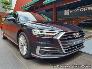 Used 2021 Audi A8L Mild Hybrid 3.0A TFSI Quattro Tip for Sale | Motor-Way Credit Pte Ltd - Sgcarmart
