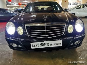 Used 2008 Mercedes-Benz E-Class E200K (COE till 11/2027) for Sale ...