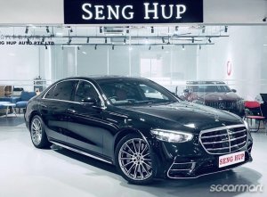 Used 2021 Mercedes-Benz S-Class S500L Mild Hybrid AMG Line 4MATIC ...