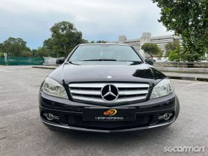 Used 2009 Mercedes-Benz C-Class C200K (COE till 10/2029) for Sale ...