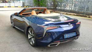 Used 2021 Lexus LC500 Convertible for Sale (Expired) - Sgcarmart