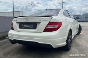 Used 2011 Mercedes-Benz C-Class C250 Coupe Sunroof (COE till 05/2031 ...