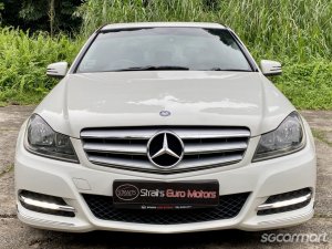 Used 2012 Mercedes-Benz C-Class C180K Avantgarde (COE till 02/2032) for ...