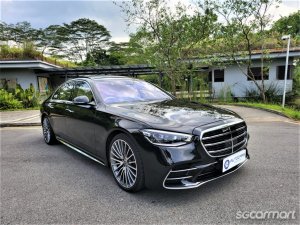 Used 2021 Mercedes-Benz S-Class S500L Mild Hybrid AMG Line 4MATIC ...