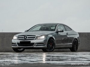 Used 2013 Mercedes-Benz C-Class C180 Coupe (New 10-yr COE) for Sale ...