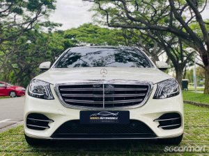 Used 2019 Mercedes-Benz S-Class S500L Mild Hybrid AMG Line for Sale ...