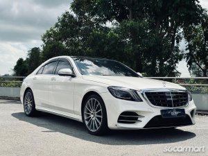 Used 2021 Mercedes-Benz S-Class S450 Mild Hybrid 4MATIC Exclusive Sport (COE till 07/2031) for ...