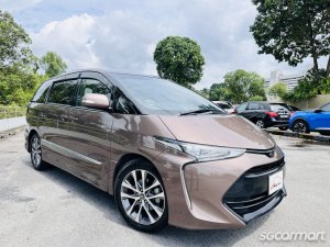 Used 2018 Toyota Estima 2.4A Aeras Premium 8-Seater Moonroof for Sale ...