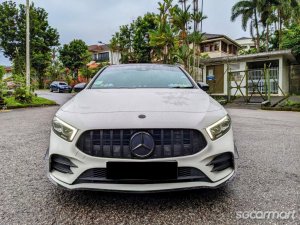 Used 2020 Mercedes-Benz A-Class A200 AMG Line for Sale | 4 Motion Pte ...