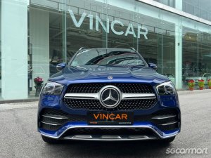 Used 2022 Mercedes-Benz GLE-Class GLE450 Coupe AMG 4MATIC Sunroof for ...