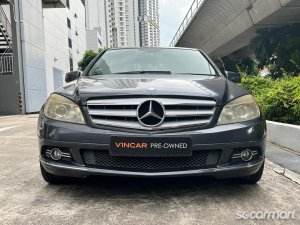 Used 2009 Mercedes-Benz C-Class C180K (COE till 07/2024) for Sale ...