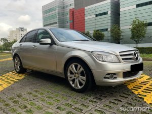 Used 2009 Mercedes-Benz C-Class C180K (COE till 06/2024) for Sale ...
