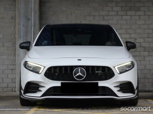 Used 2019 Mercedes-Benz A-Class A200 AMG Line for Sale | Car Buddy Pte ...