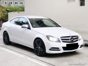 Used 2012 Mercedes-Benz C-Class C180 Coupe (COE till 02/2032) for Sale ...