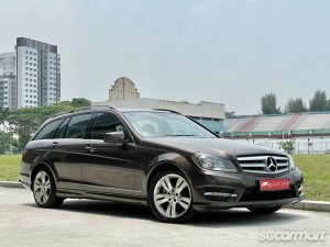 Used 2013 Mercedes-Benz C-Class C250 CGI Estate AMG Line for Sale ...