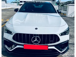 Used 2021 Mercedes-Benz CLA-Class CLA250 AMG Line Premium Plus Sunroof ...