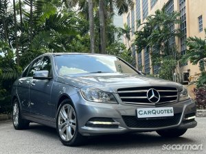 Used 2013 Mercedes-Benz C-Class C180 CGI (New 5-yr COE) for Sale ...