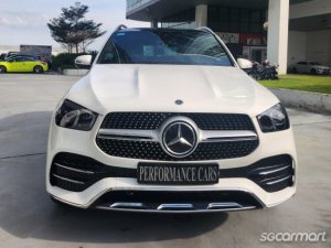 Used 2021 Mercedes-Benz GLE-Class GLE450 Mild Hybrid AMG Line 4MATIC ...