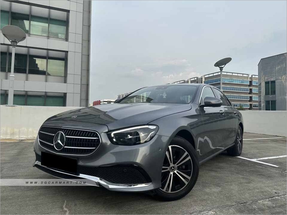 2021 Mercedes-Benz E-Class E200 Mild Hybrid Sport Photos & Pictures Singapore - Sgcarmart