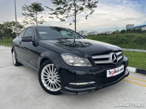 Used 2014 Mercedes-Benz C-Class C180 Coupe for Sale | Tradeit.Com Pte ...