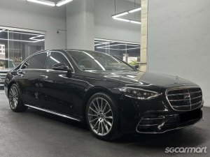 Used 2021 Mercedes-Benz S-Class S500L Mild Hybrid AMG Line 4MATIC ...