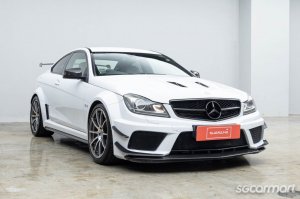 Used 2012 Mercedes-Benz C-Class C63 Coupe AMG Black Series (COE till 07 ...