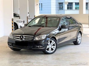 Used 2009 Mercedes-Benz C-Class C180K (COE till 02/2029) for Sale ...