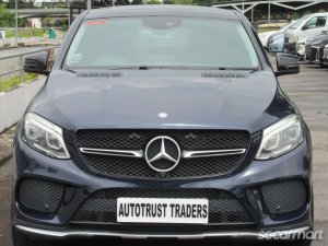 Used 2017 Mercedes-Benz GLE-Class GLE450 Coupe AMG 4MATIC Sunroof for ...