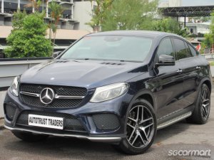 Used 2017 Mercedes-Benz GLE-Class GLE450 Coupe AMG 4MATIC Sunroof for ...