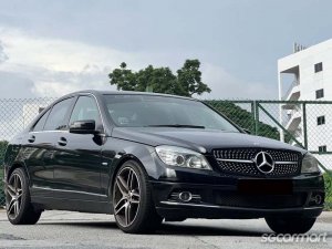 Used 2009 Mercedes-Benz C-Class C180K (COE till 03/2029) for Sale ...