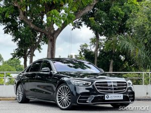 Used 2021 Mercedes-Benz S-Class S500L Mild Hybrid AMG Line 4MATIC ...