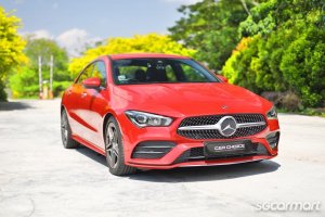Used 2021 Mercedes-Benz CLA-Class CLA200 AMG Line Premium for Sale | SG ...