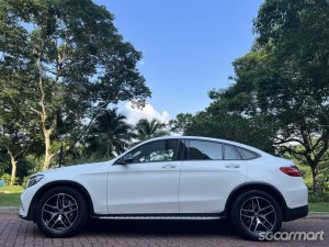 Used 2018 Mercedes-Benz GLC-Class GLC250 Coupe AMG Line 4MATIC Sunroof ...