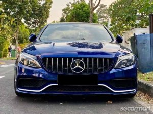 Used 2015 Mercedes-Benz C-Class C63 AMG for Sale | Gold Flames ...