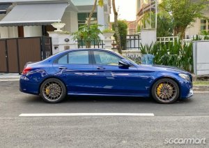 Used 2015 Mercedes-Benz C-Class C63 AMG for Sale | Gold Flames ...