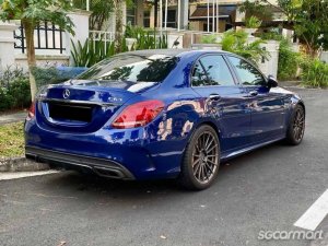 Used 2015 Mercedes-Benz C-Class C63 AMG for Sale | Gold Flames ...