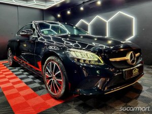 Used 2019 Mercedes-Benz C-Class C180 Coupe for Sale | Gogo Auto Pte Ltd ...