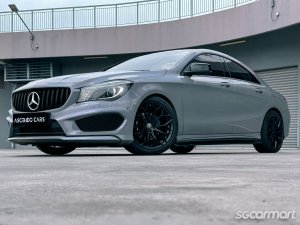 Used 2014 Mercedes-Benz CLA-Class CLA200 AMG Line (New 10-yr COE) for ...