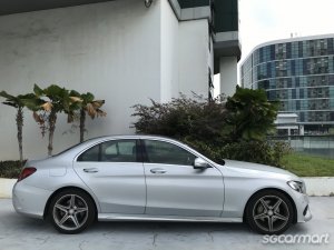 Used 2015 Mercedes-Benz C-Class C180 AMG Line for Sale | SG DreamCars ...