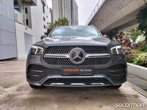 Used 2021 Mercedes-Benz GLE-Class GLE450 Mild Hybrid AMG Line 4MATIC ...