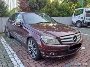 Used 2009 Mercedes-Benz C-Class C180K (COE till 02/2029) for Sale ...