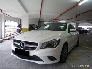 2014 Mercedes-Benz CLA-Class CLA200 AMG Line Sunroof (New 10-yr COE ...