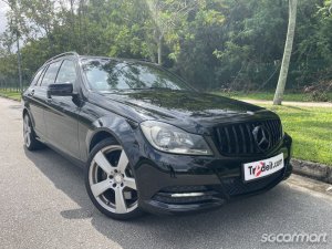 Used 2011 Mercedes-Benz C-Class C250 Estate Avantgarde (COE till 09/ ...