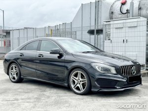 Used 2014 Mercedes-Benz CLA-Class CLA200 AMG Line (New 5-yr COE) for ...