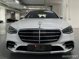 Used 2021 Mercedes-Benz S-Class S500L Mild Hybrid AMG Line 4MATIC ...