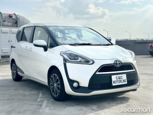 Used 2017 Toyota Sienta 1.5A G for Sale | C&C Motorline - Sgcarmart